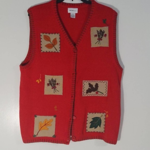 Parisian Works | Jackets & Coats | L Ugly Fall Christmas Sweater Ramie ...